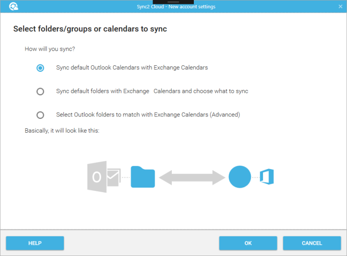 Set up Synchronization with Outlook